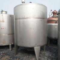 China 8 Tons Used Stainless Steel Storage Tanks 10 Tons Vertical Type for sale