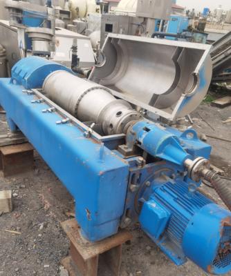 China Customized G Force PLC Decanter Centrifuge 1000-3000G 3-15KW Power with Touch Screen Control for sale