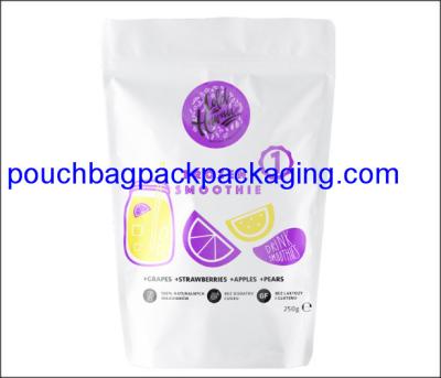 China Stand up pouch, plastic stand up pouch, doypack with zip lock for fruits for sale