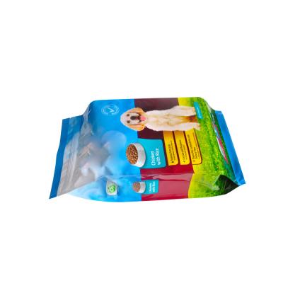 China Aluminium Foil Back Side Sealing Bag, high barrier foil bag for pet food pack for sale