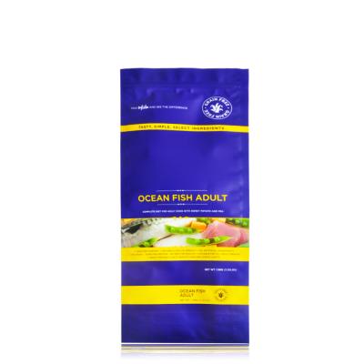 China Back seal side printed bag, aluminium foil back seal bag for food packaging, high barrier for sale