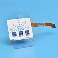 China EBG180 Membrane Switch Keyboard , Film Overlay Custom Membrane Keypad for sale