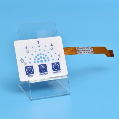 China EBG180 Membrane Switch Keyboard , Film Overlay Custom Membrane Keypad for sale