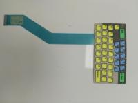 China Waterproof Electrical Flexible Membrane Switch Panel Key With 3M Adhesive for sale
