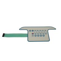 China Custom PCB Membrane Keypad  Switch With 3M9495MP / 3M7961MP Adhesive for sale