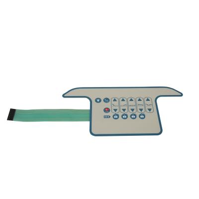 China Custom PCB Membrane Keypad  Switch With 3M9495MP / 3M7961MP Adhesive for sale