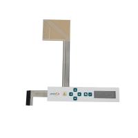 China FPC Tactile Membrane Switch Panel With LED Light For Medical Call System for sale