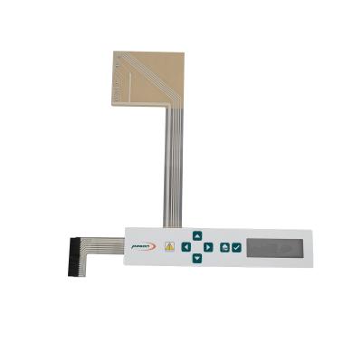 China FPC Tactile Membrane Switch Panel With LED Light For Medical Call System for sale