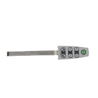 China LED Simple Design Polyester Panel Membrane Switch Control Panel Flexible Type for sale