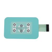 China TKM MS Polyester Embossed Custom Membrane Switch LED For Remote Control Use for sale