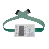 China Gloss Key Tactile Membrane Switch Keyboard With 3M Adhesive For Industry for sale