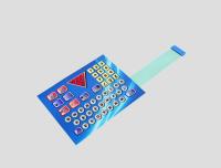 China Rich In Color Elegant In Appearance Membrane Switch Overlay Light Weight Small Size for sale