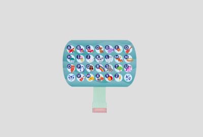 China Waterproof Membrane Switch Overlay Panels Can Be Washed Without Damage To Characters for sale
