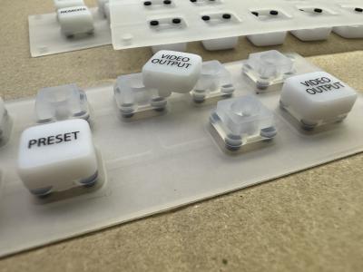 China Rubber Membrane Switch With Strong Tactile Response For Small Handheld Devices for sale