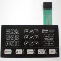 China Custom Silk Printing Polycarbonate Nameplates Graphic Overlay for sale