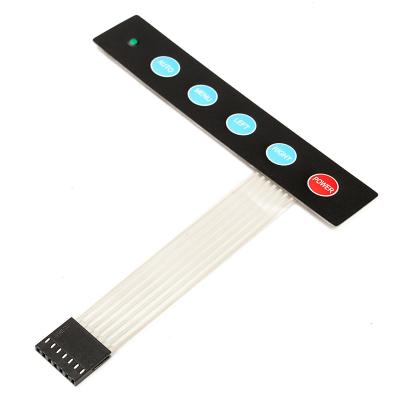 China Custom-Made 3M Adhesive Waterproof Touch Screen Keypads / Keyboards Membrane Switches for sale