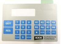 China Double Tail Custom Tactile Membrane Switch With 3d Digital Printing for sale