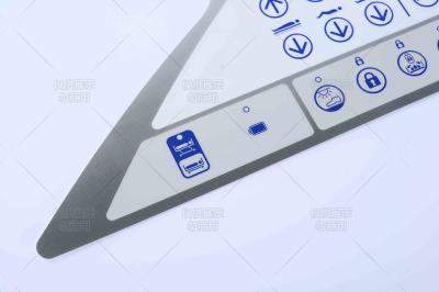 China Silkscreen Printing / Digital Printing Membrane Tactile Switches Resistance Range 0.5-10Ω for sale