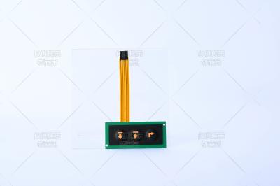 China Silkscreen Digital Printed Automation Control Panel Tactile Keyboard Membrane Switch for sale