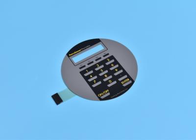 China Rounded Metal Dome Membrane Switch With Multi Keys Embossing Tactile Button for sale