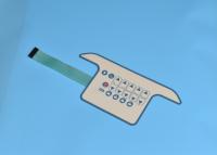China Led Medical Equipment Membrane Touch Switch Embossed Customized Shape for sale