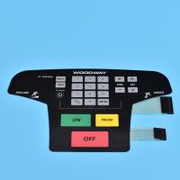 China Ultra Responsive Membrane Switch Keypad Customizable Layout with LCD Display for sale