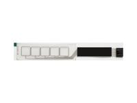 China 60-350g Actuation Force Membrane Switch Keyboard with 5 Keypads for sale