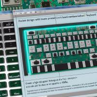 China PCB Membrane Switch with Pocket Design and Inserts ≤100mA for sale