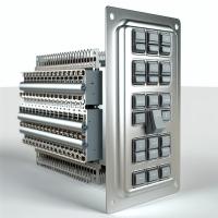 China Metal Dome Membrane Switch for Industrial Control Panels for sale