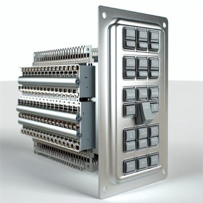 China Metal Dome Membrane Switch for Industrial Control Panels for sale