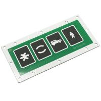 China Silkscreen Printing Tactile Membrane Switches Operating Between Minus 20 And Plus 70 Degrees Providing And Durable User Interfaces for sale