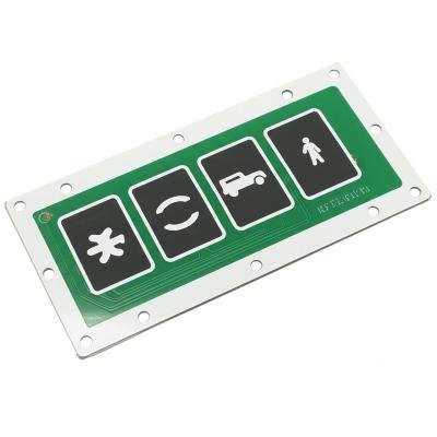 China Silkscreen Printing Tactile Membrane Switches Operating Between Minus 20 And Plus 70 Degrees Providing And Durable User Interfaces for sale