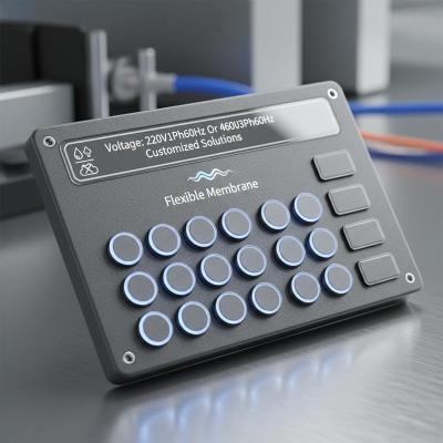 China Waterproof And Dustproof Options Flexible Membrane Switch Coated Voltage 220V1Ph60Hz Or 460V3Ph60Hz Customized Solutions for sale