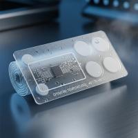 China Tactile Or Non-tactile Flexible Membrane Switch Coated Designed To Withstand Harsh Temperatures Negative 40 To Positive 85 Celsius for sale