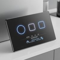 China ASTM GB JIS EN Capacitive Touch Switch Integrated with LED Backlighting Applicable to Home Appliances and Smart Devices for sale
