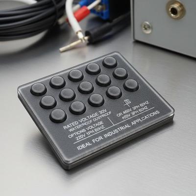 China Rated Voltage 30V Flexible Membrane Switch Waterproof Dustproof Options Voltage 220V 1Ph 60Hz Or 460V 3Ph 60Hz Ideal For Industrial Applications for sale