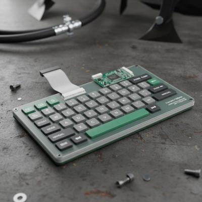 China Current≤100mA Printed Circuit Board Membrane Keyboard Designed for Agricultural Machine Applications Durable and Input Solution for sale