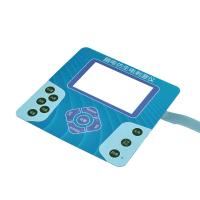 China Metal Dome Graphic Overlay Membrane Keypad Electronic Switch for sale