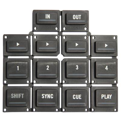 China Key Board Touch Panel Keypad Silicone Rubber Product for sale