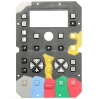 China Key Control Overlay Silicone Rubber Button Keypad for sale