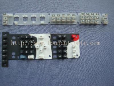 China Touch Panel Keyboard Keypads Silicone Rubber Membrane Switch for sale