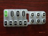 China Abrasion Wear Electronics Muliti-Color Toys Componet Silicone Rubber Keypad for sale