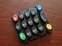 China Control Feel Smooth Control Rubber Button Part Silicone Rubber Keypad for sale