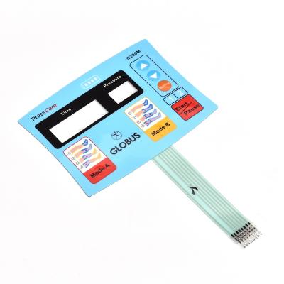 China High Sensitily Control Silicone Rubber Button Keypad Membrane Switch for sale