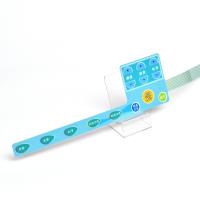 China High Sensitily Control Silicone Rubber Button Keypad Membrane Switch for sale