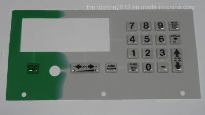 China Resistan Silicone Rubber Wire Sheet Keyboard Keypad Product for sale