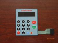 China Plastic Single Flexible Push Button Membrane Switch Keypads , High Performance for sale