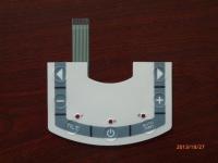 China Commercial Tactile Backlit Membrane Switch For Control Panel , Low Power for sale