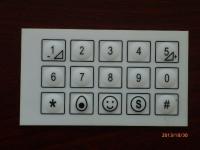 China Professional Keypad PCB Membrane Switch With 3M Adhesive / IPC Standard for sale