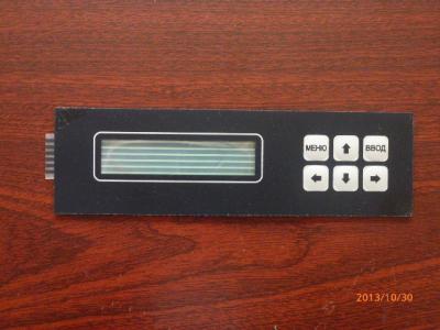China PC Flexible Printed Waterproof Push Button Membrane Switch With 6 Buttons for sale